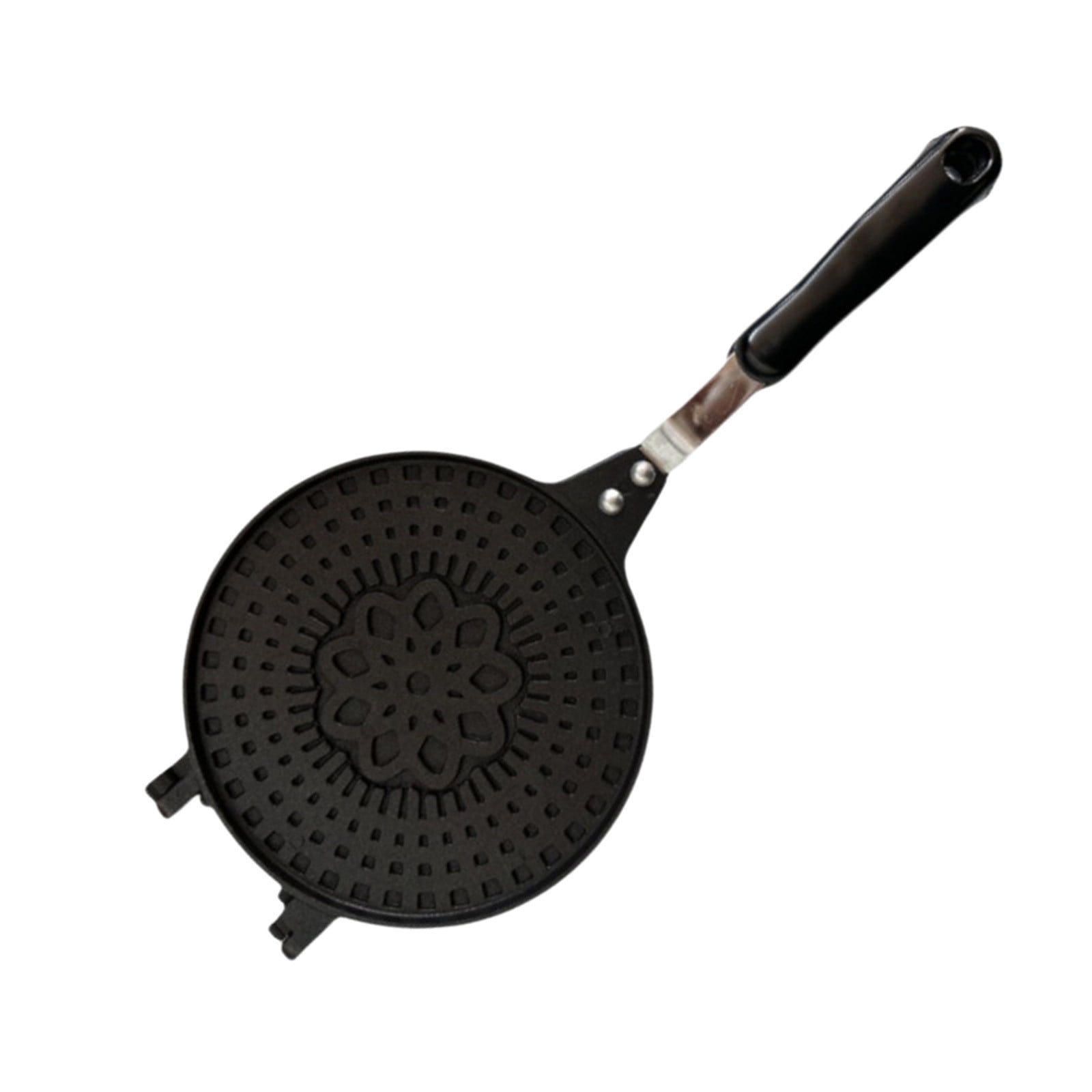 Flower Pattern Home Egg Roll Pan Non-Stick Egg Roll Press, Ice Cream Cone & Waffle Maker, Cake ...