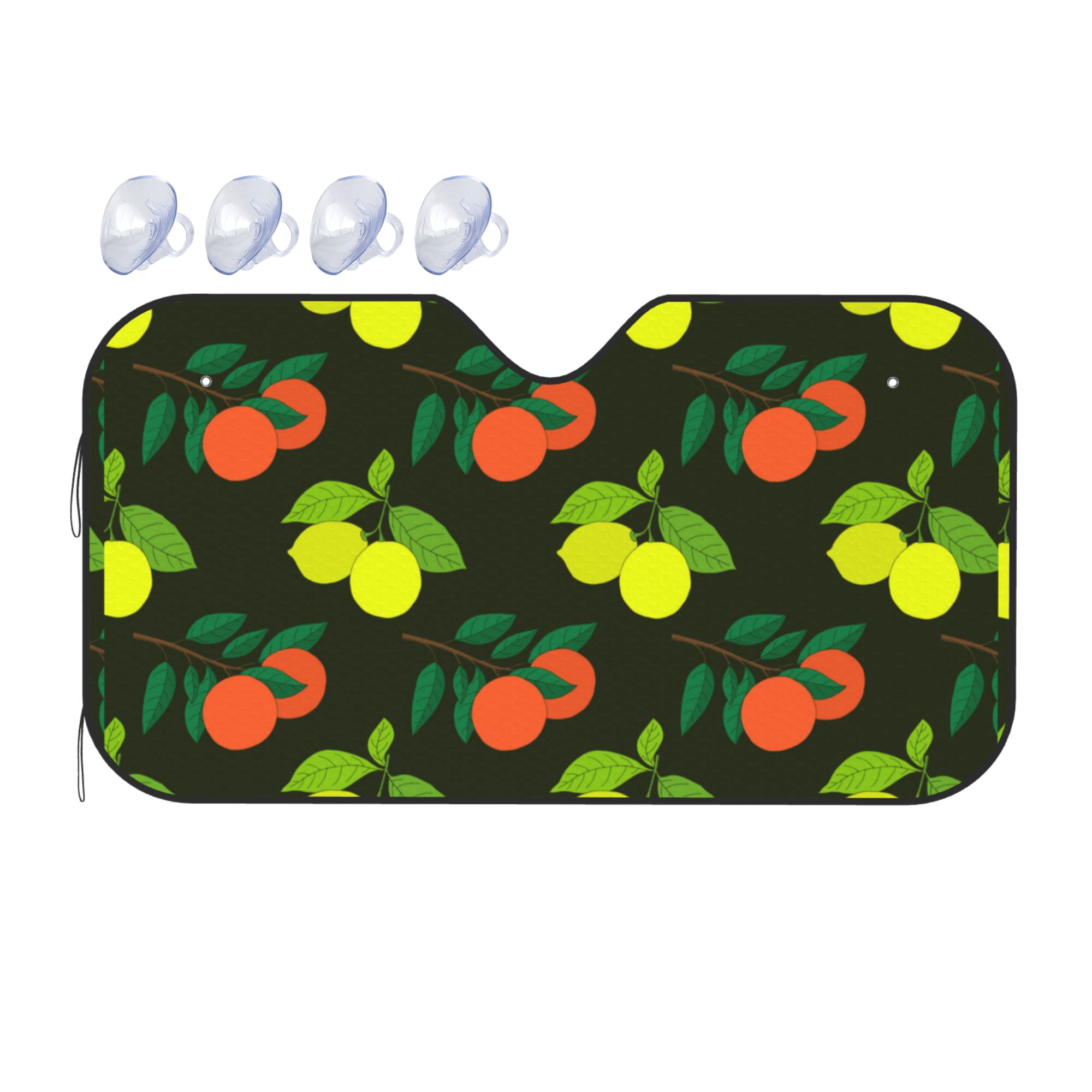Flower Pattern background 1-Piece Car Front Window Sunshade-Foldable ...