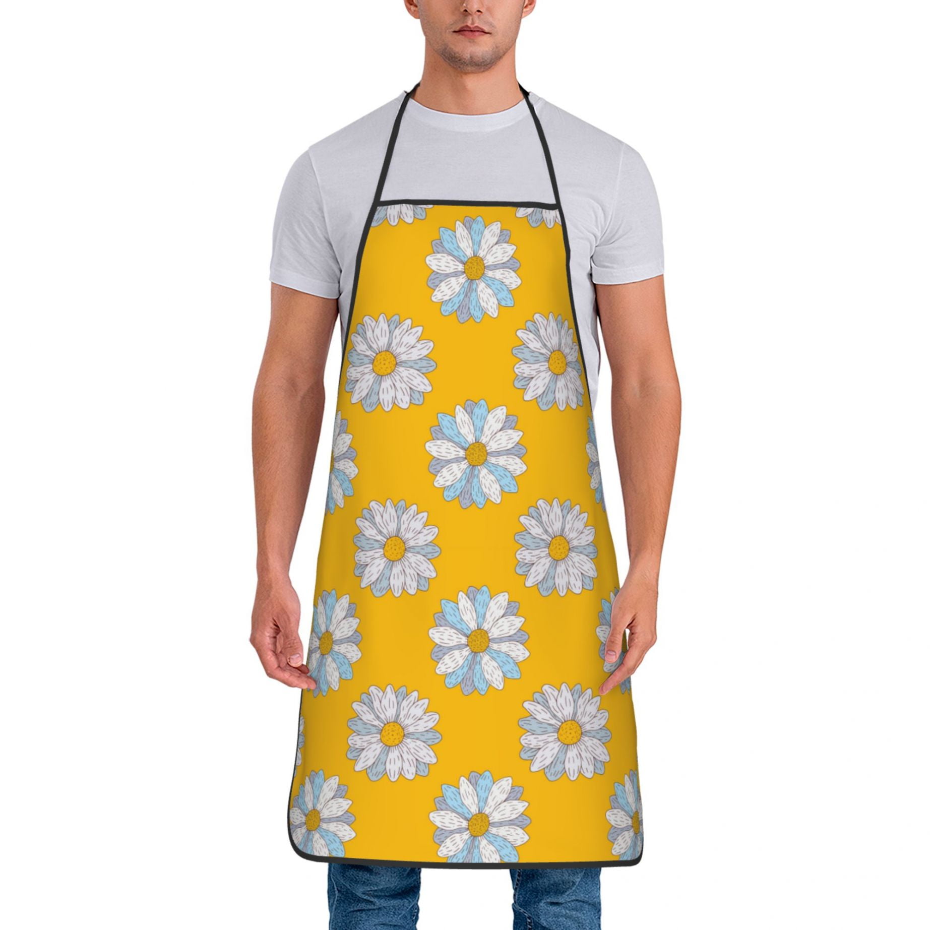 Flower Pattern background (13) Aprons for Women Men Waterproof Apron ...