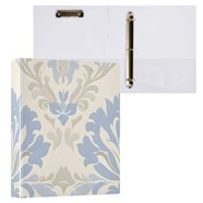 6 Inch Ring Binder With Slant D-Rings, Black, Clear View, Pockets ...