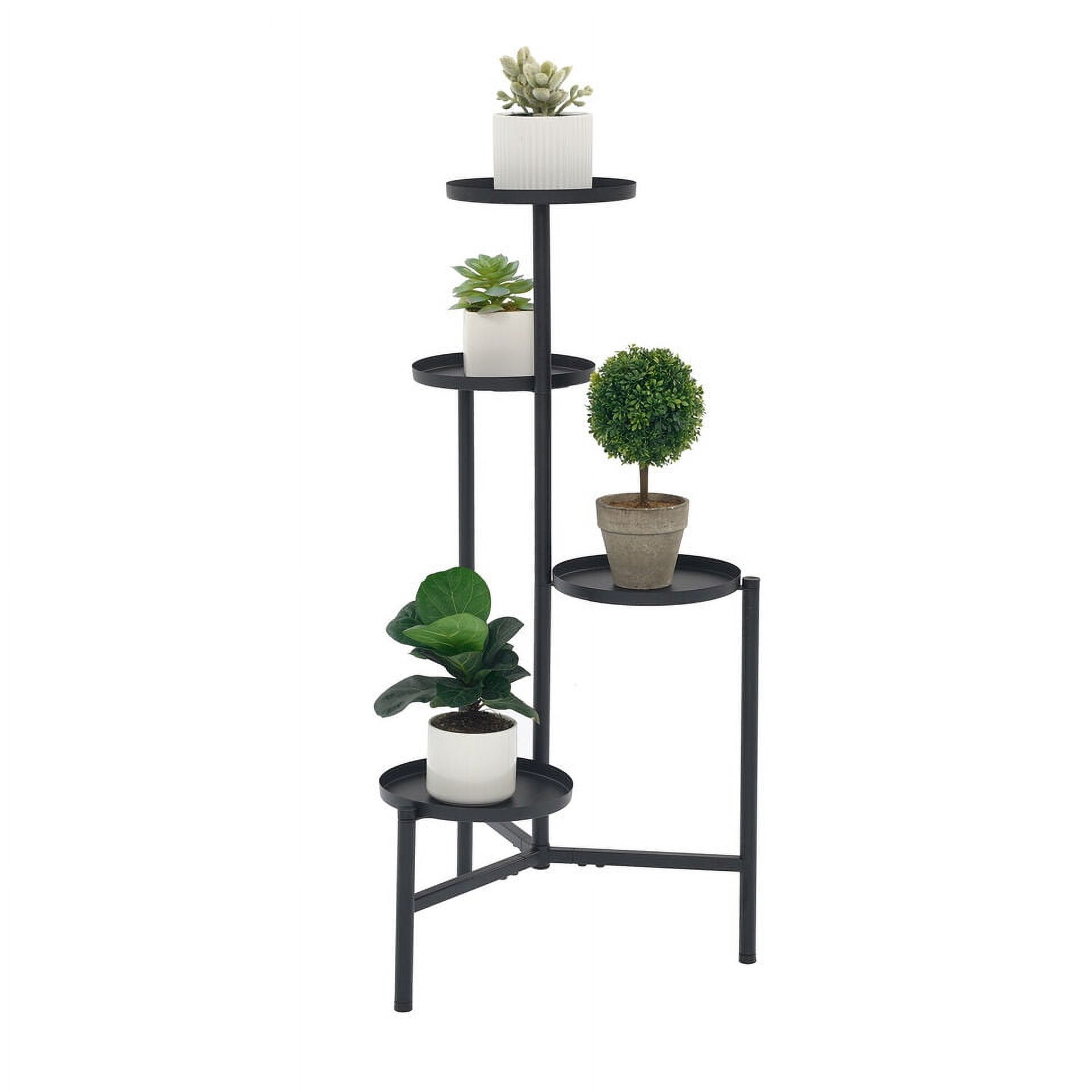 Flower Plant Pot Shelf Stand Display Ladder Garden Rack Step Style ...