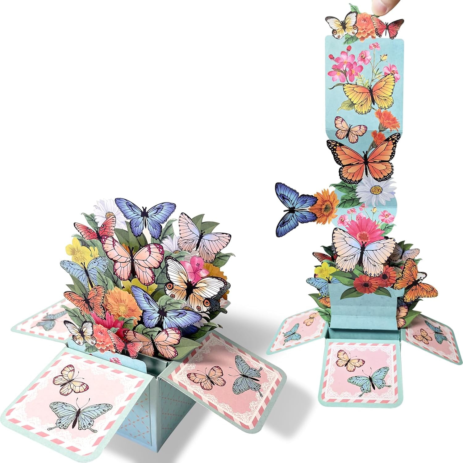 Flower Pop Up Mothers Day Card, 3D Pop Up Happy Mothers Day Card ...