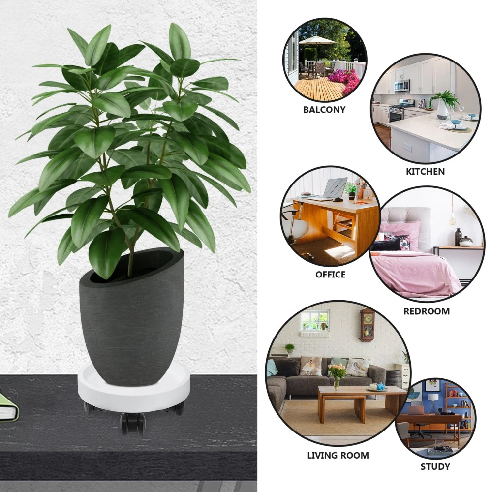 Flower Pot Base Drainage Tray Plastic Flowerpot Planter Planting ...