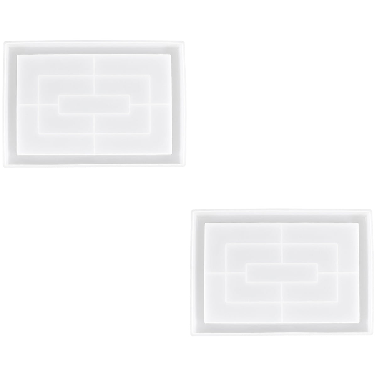 Flower Pot Base Mold De Para Gelatinas DIY Coaster Set of 2 Flowerpot ...