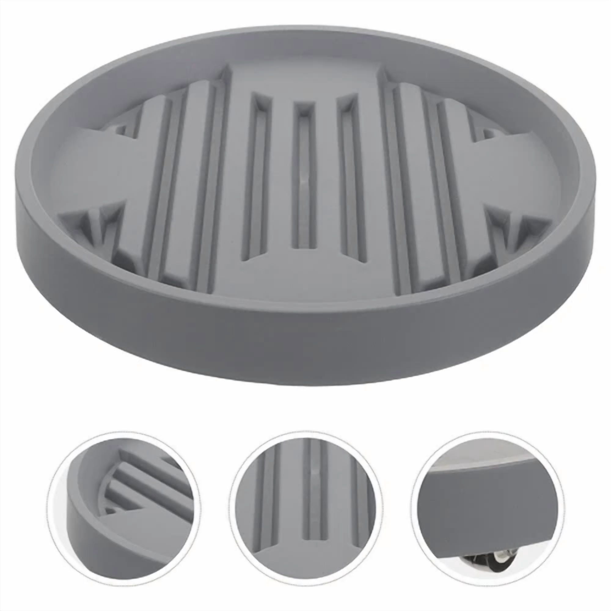 Flower Pot Base On Casters Flowerpot Stand Tray With Wheels Holders ...
