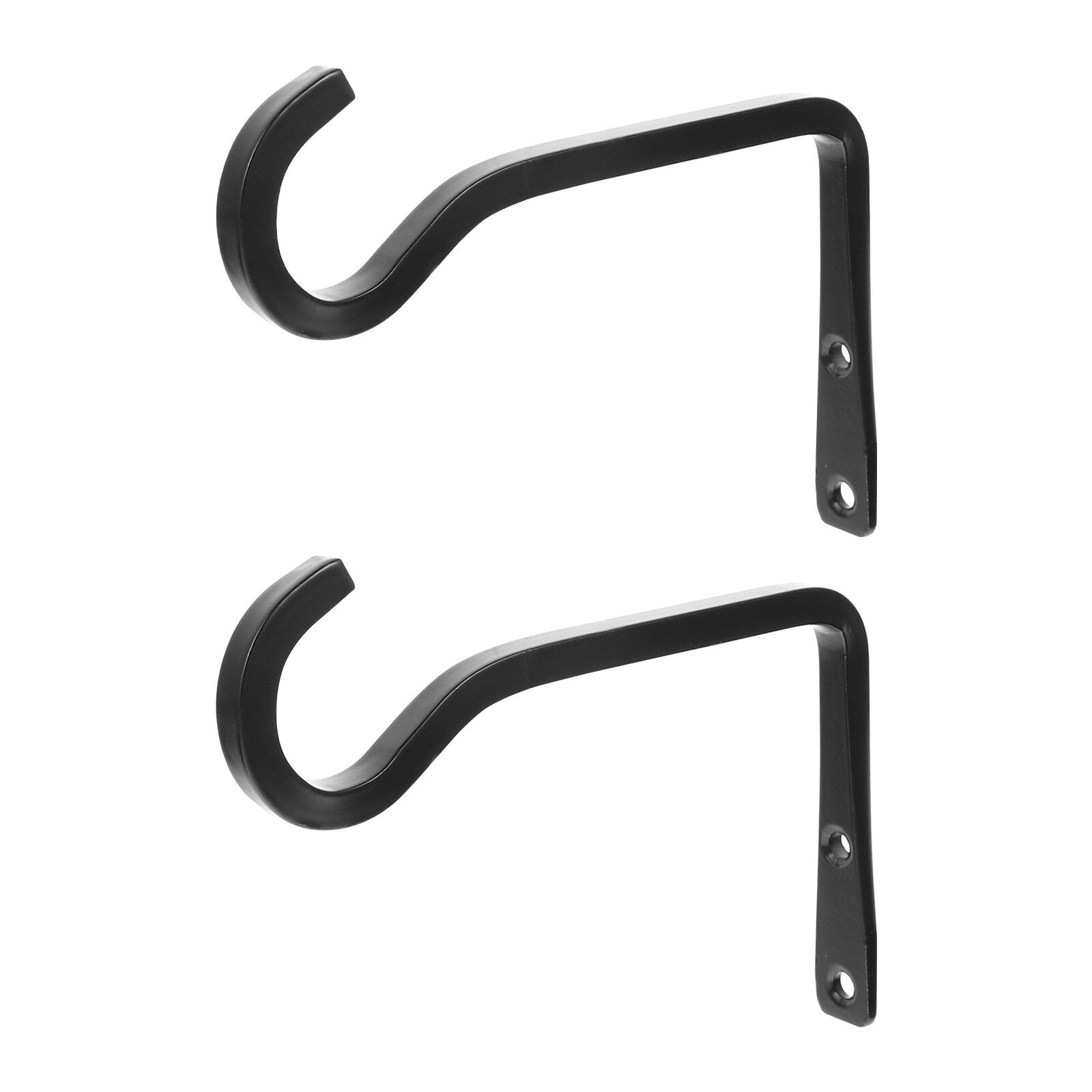 Flower Pot Bracket Wall Hanging Hook Outdoor Lantern Planter Pots Yard ...