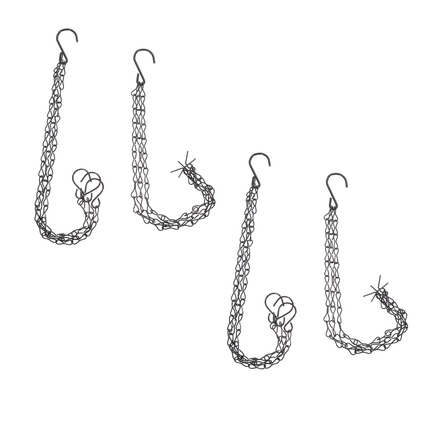 Flower Pot Chain 4 Pcs Hanging Chains for Flowerpot The Heavy Duty ...