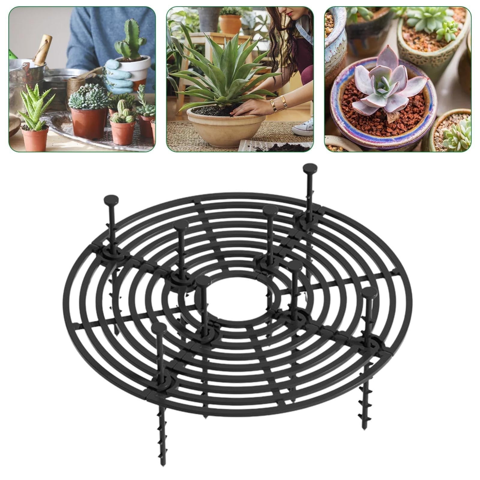 Flower Pot Grid Covers â Reusable Mesh Protectors for Indoor/Outdoor ...
