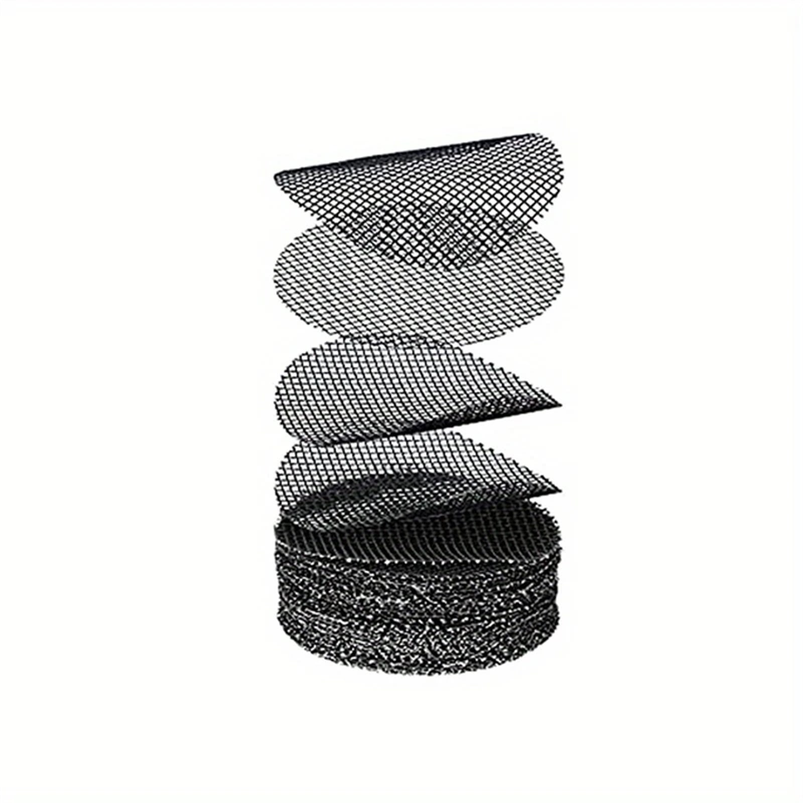 Flower Pot Hole Mesh Pad, Round Drainage Hole Screens Prevent Soil Loss ...
