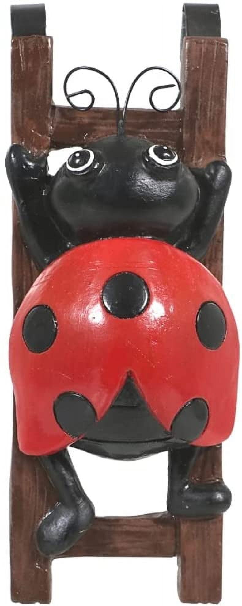 Flower Pot - Hugger Figurine -Ladybug Garden Decor - Get All The Fun ...