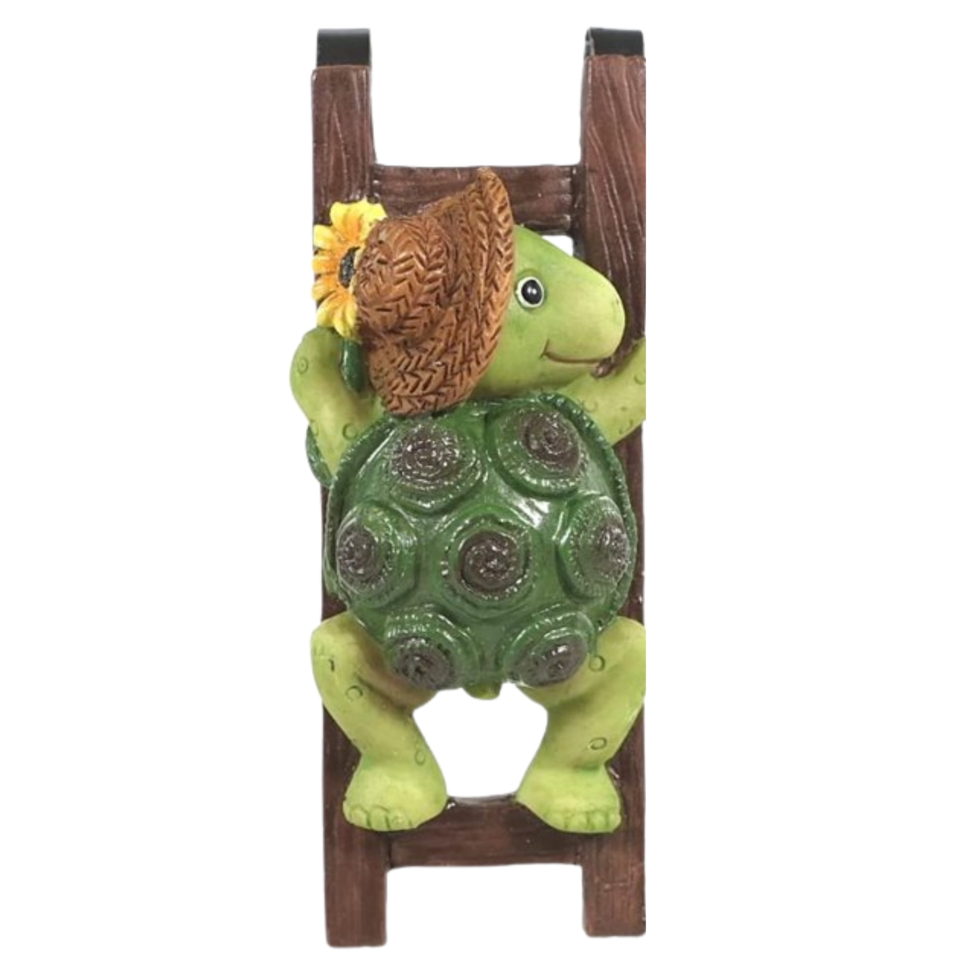 Resin Turtle Planter Hugger, Hanging Garden Decor for Indoor/Outdoor ...