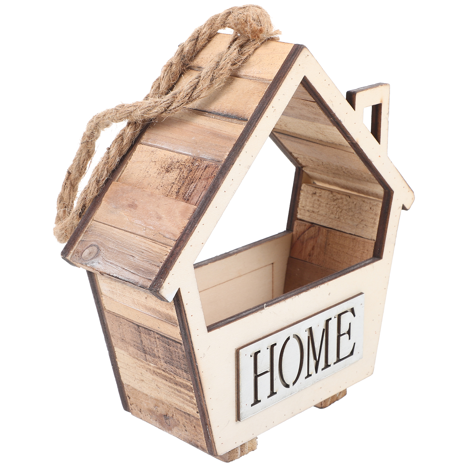 Flower Pot Pendant Outdoor Garden Pots Wooden Decor for Bedroom ...