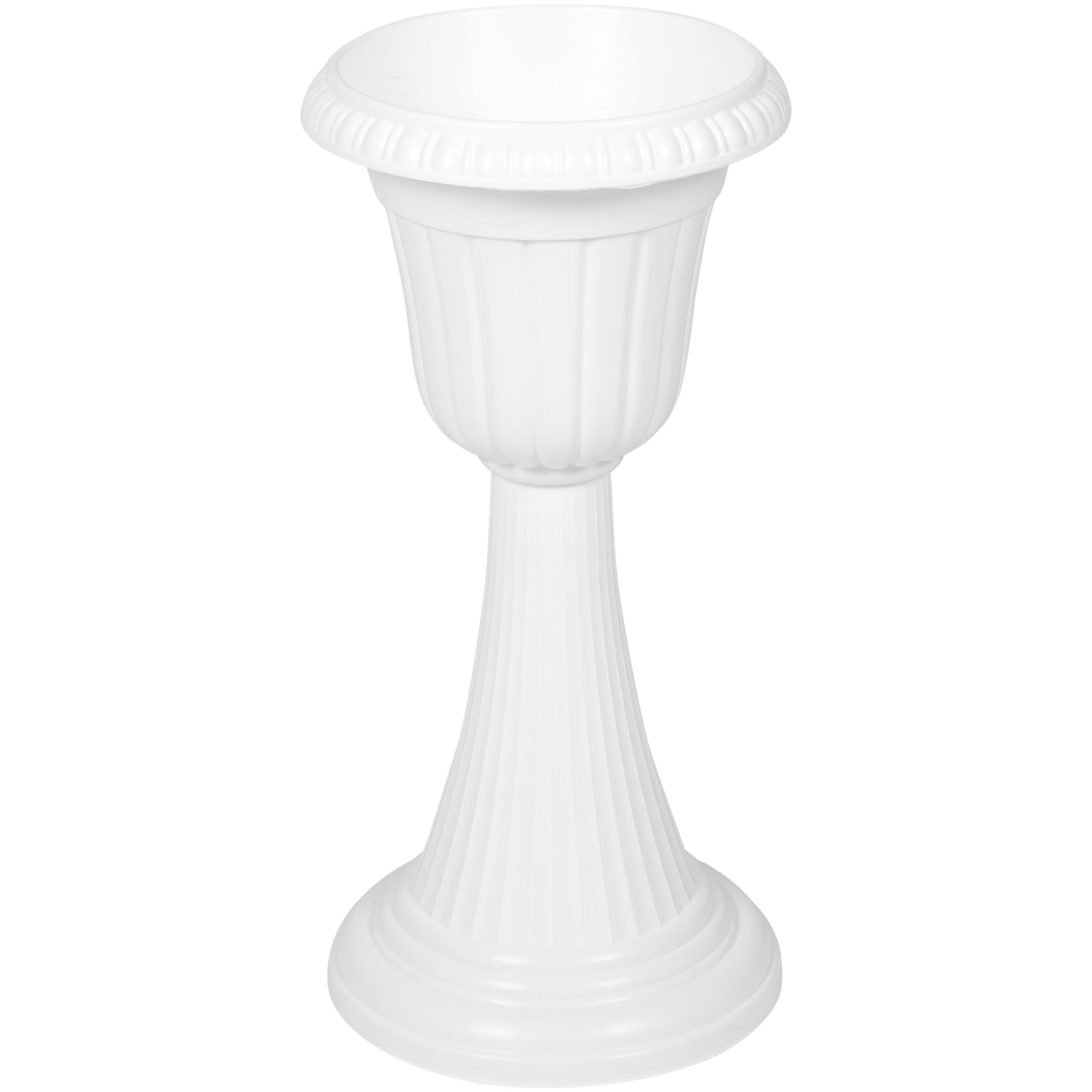 Flower Pot Planter Column Stand White Pillars Wedding Pots for Indoor ...