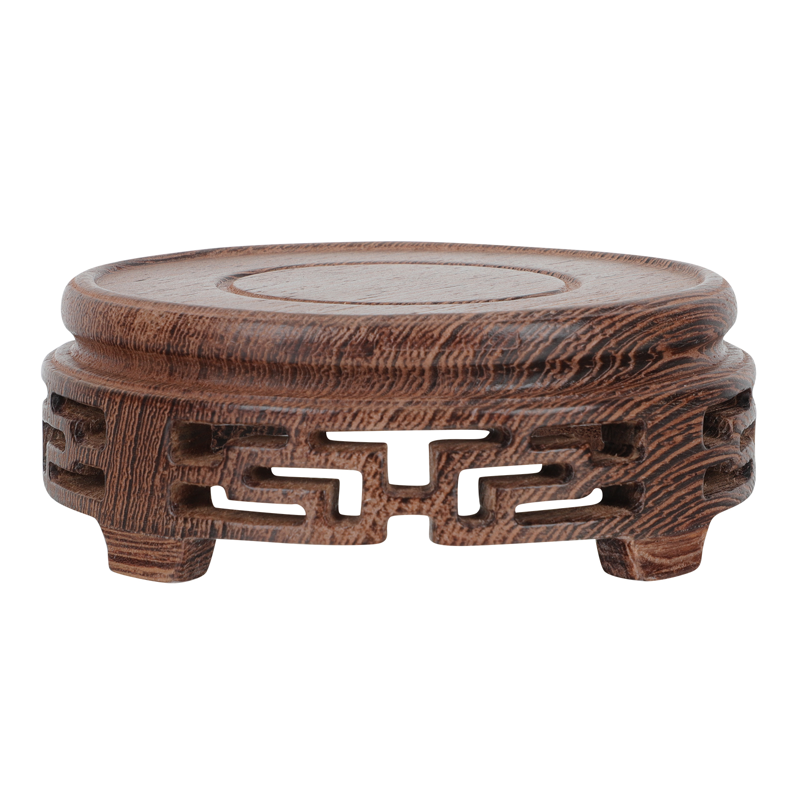 Flower Pot Stand Plant Teapot Display Base Table Lamp Brown - Walmart.com