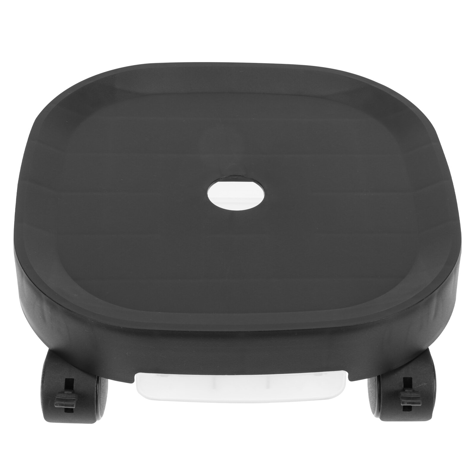 Flower Pot Stand with Drawer Locking Wheels Water Tray Mobile Planter ...