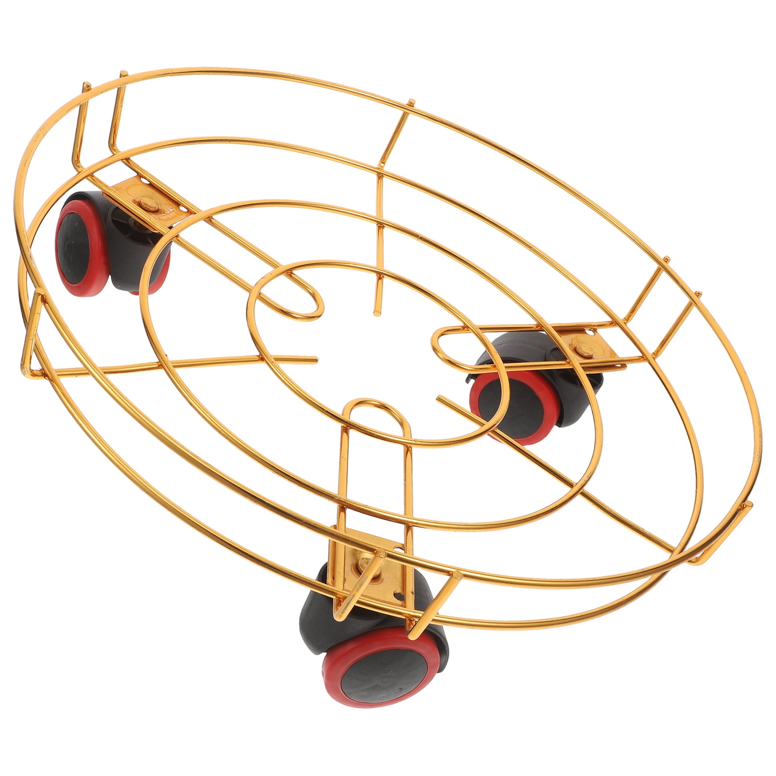 Flower Pot Storage Rack Stand Holder Panel Tray Removable Golden ...