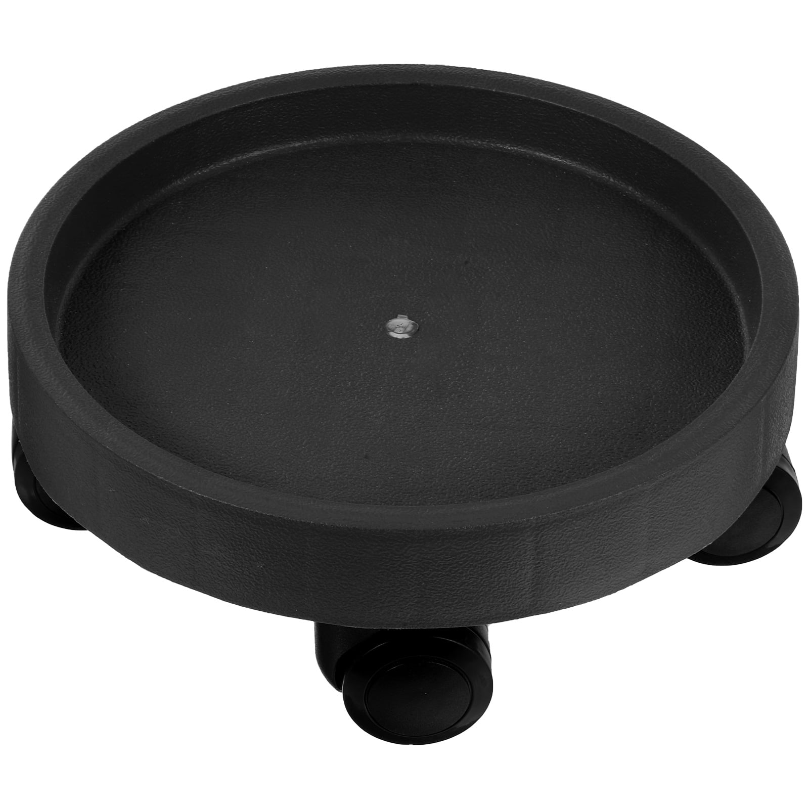 RENACLIPY Grey Resin Planter Stand with Built-in Hidden Wheels for Easy ...