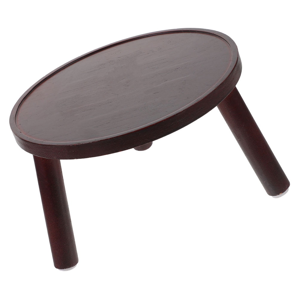 Flower Pot Tray Plant Stool Bonsai Pedestal Mini Stand Wood Indoor ...