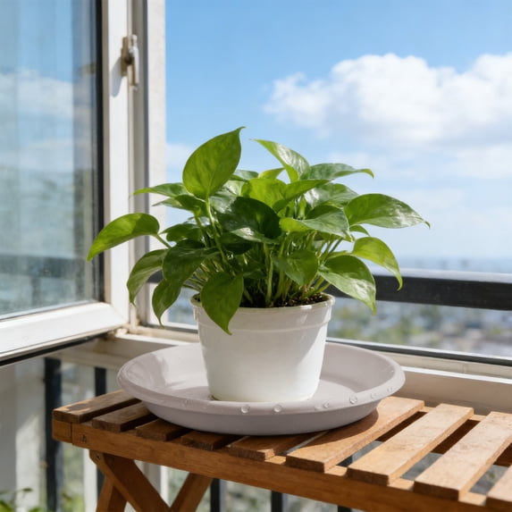 Flower Pot Tray Plastic Flower Plates Thickened Chassis Water Tray ...