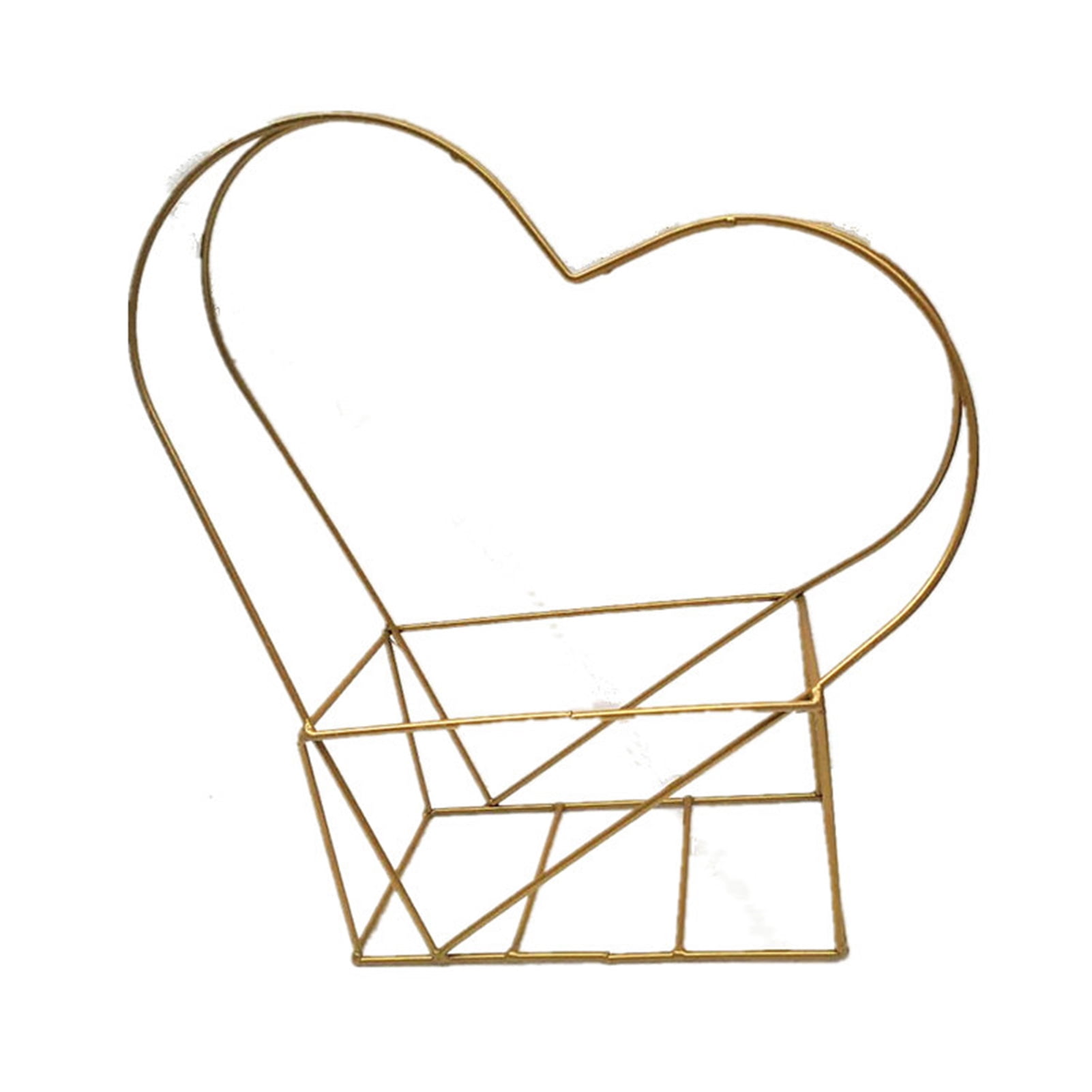 Flower Pot Vase Gold Electroplated Love Vases for Flowers Centerpieces ...