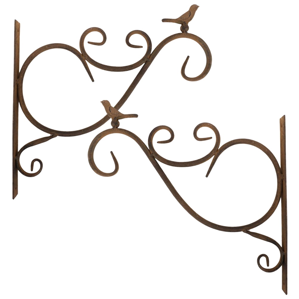 Flower Pots Brackets for Hanging Plants Heavy Duty Hanger Hangers ...