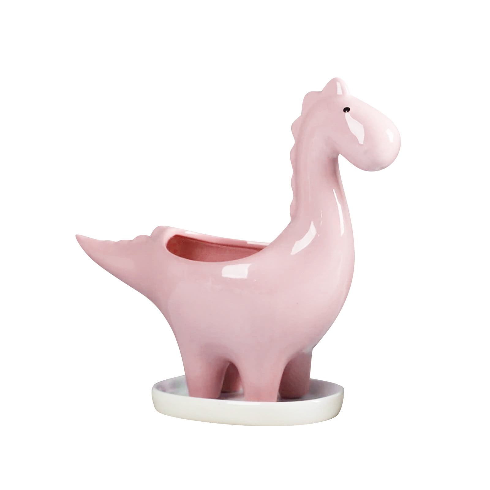 Flower Pots Ceramic Flower Pot Desktop Decoration Creative Dinosaur ...