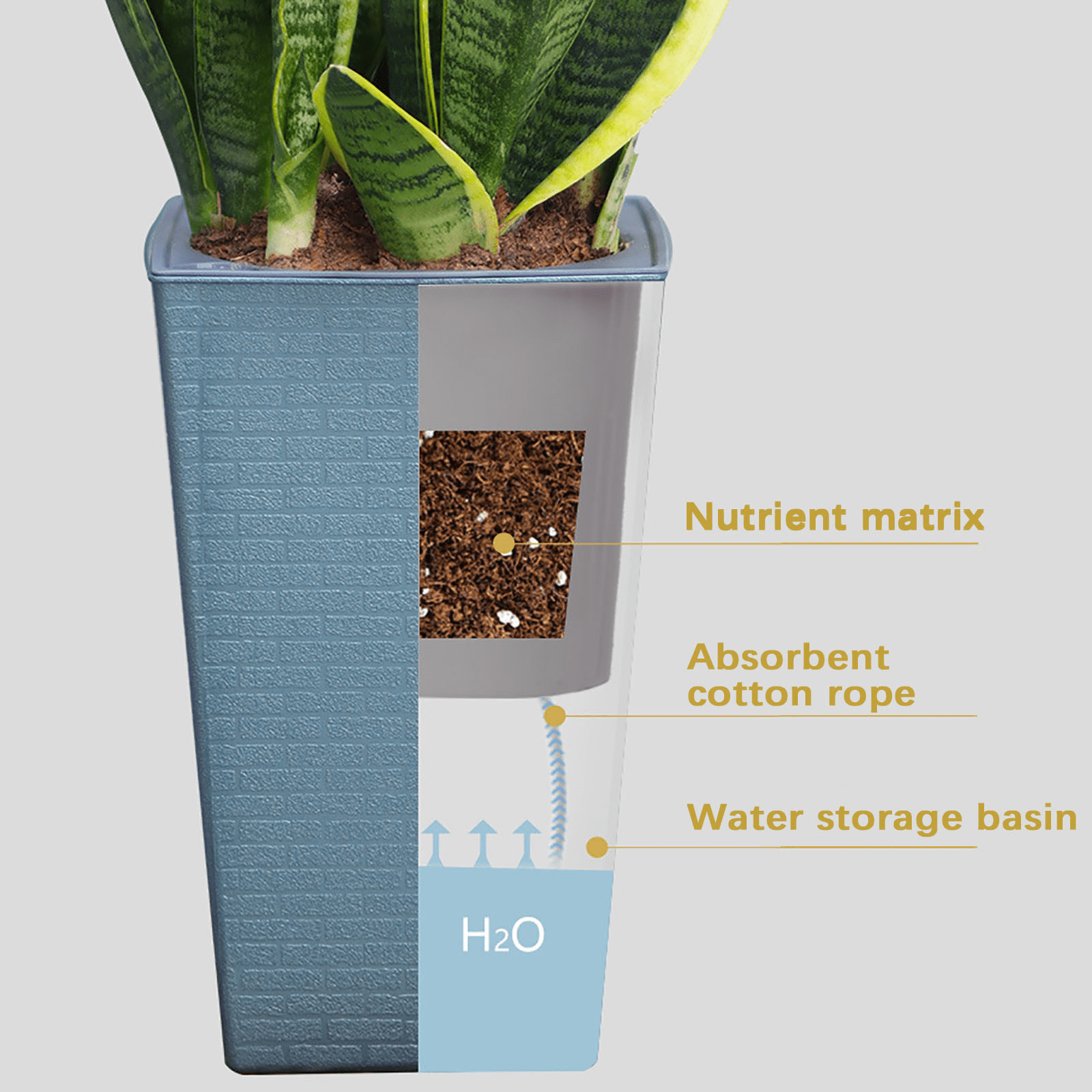 Flower Pots Deals Clearance Bottom Large Flower Pots for Indoor Plants ...
