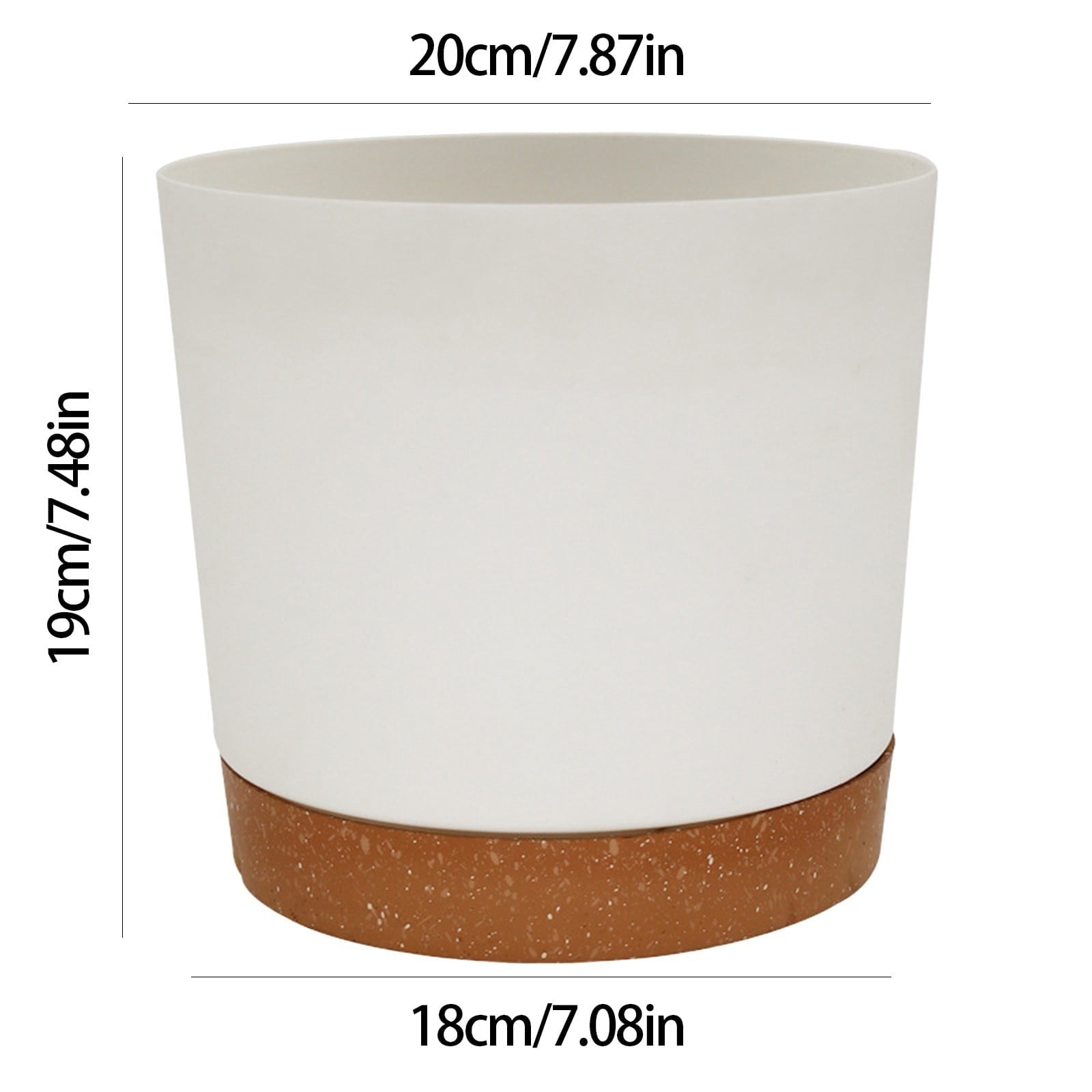 Flower Pots Flower Pots Large Pots Indoor Black Plastic Flower Pots ...