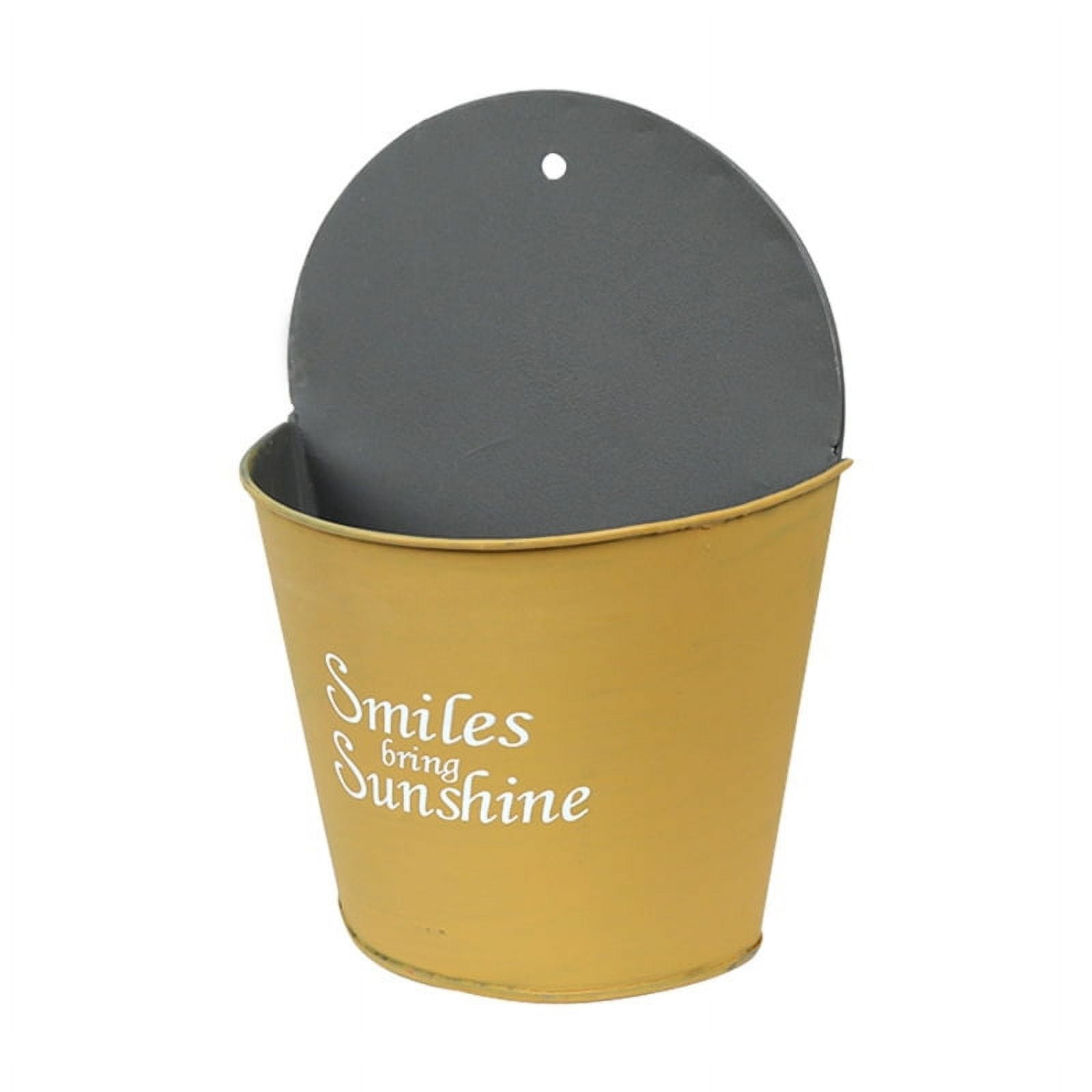 Flower Pots Iron Potted Plant Flowerpot Planter Half Round Home Wall ...