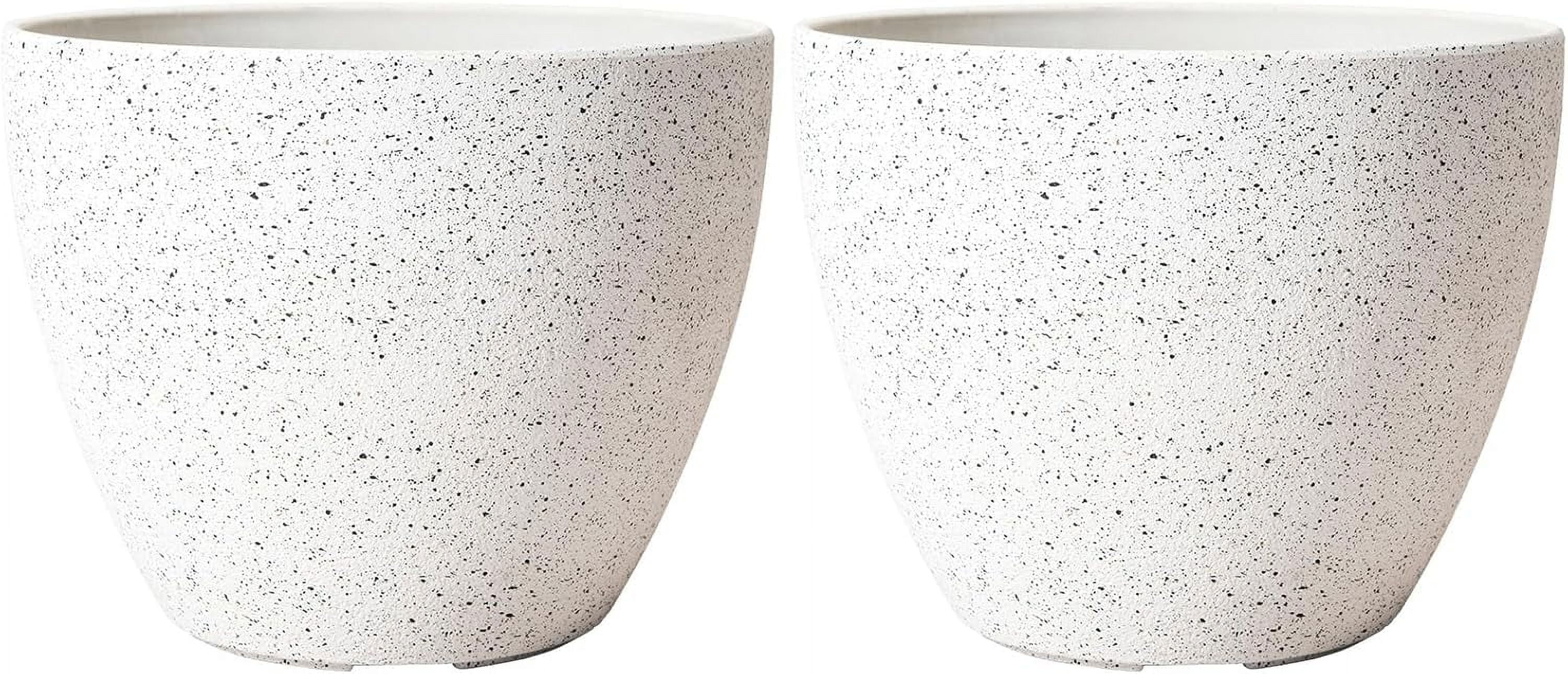 Flower Pots Outdoor Indoor Garden Planters,Plant Pots Containers with ...