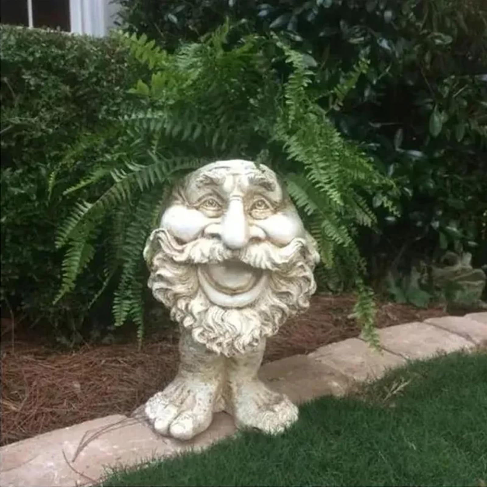 Flower Pots Planter Planter Face Statue Planters S Culpted Flower Pot ...