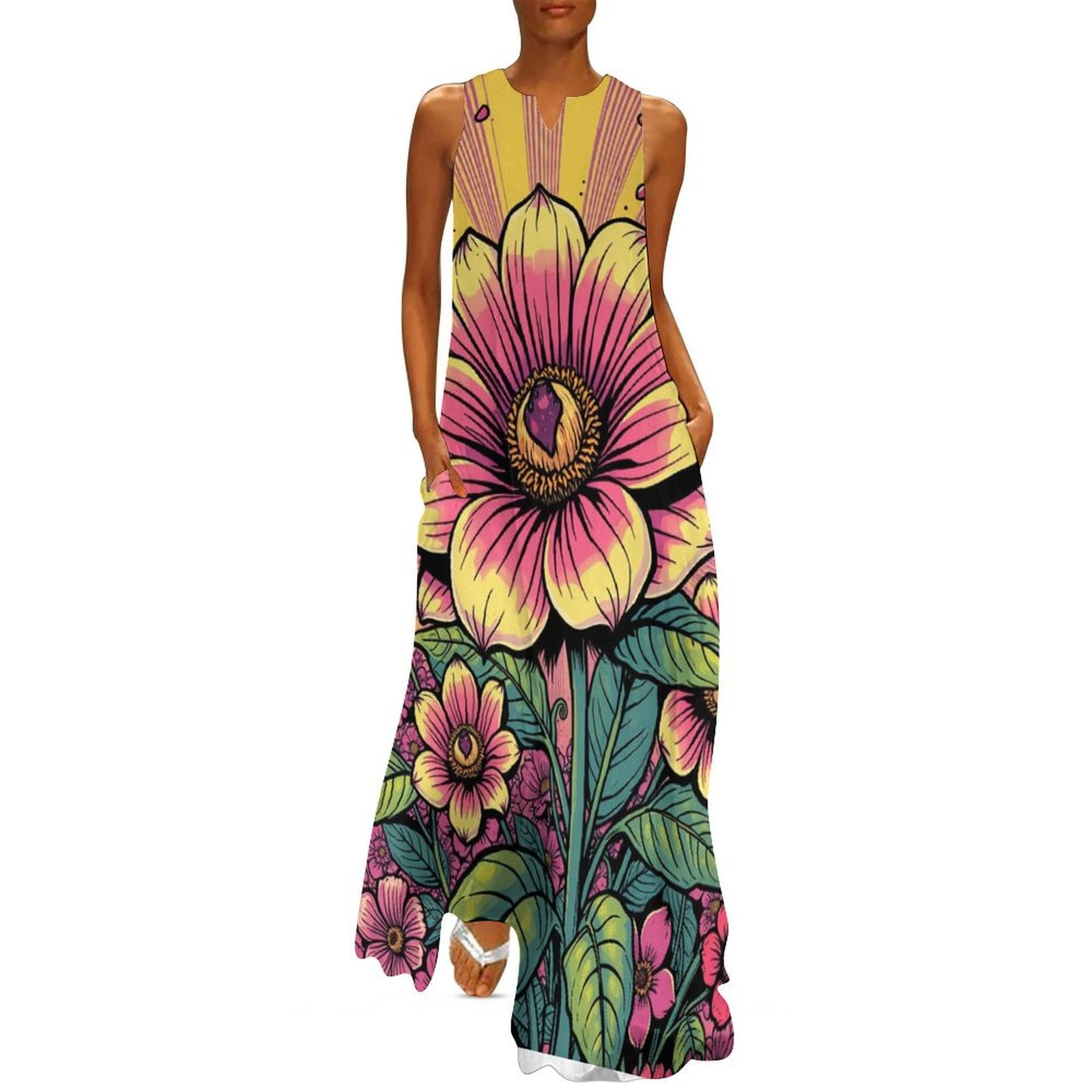 Flower Power 2025 Dress Evening Elegant And Chic Women for Outfits ...