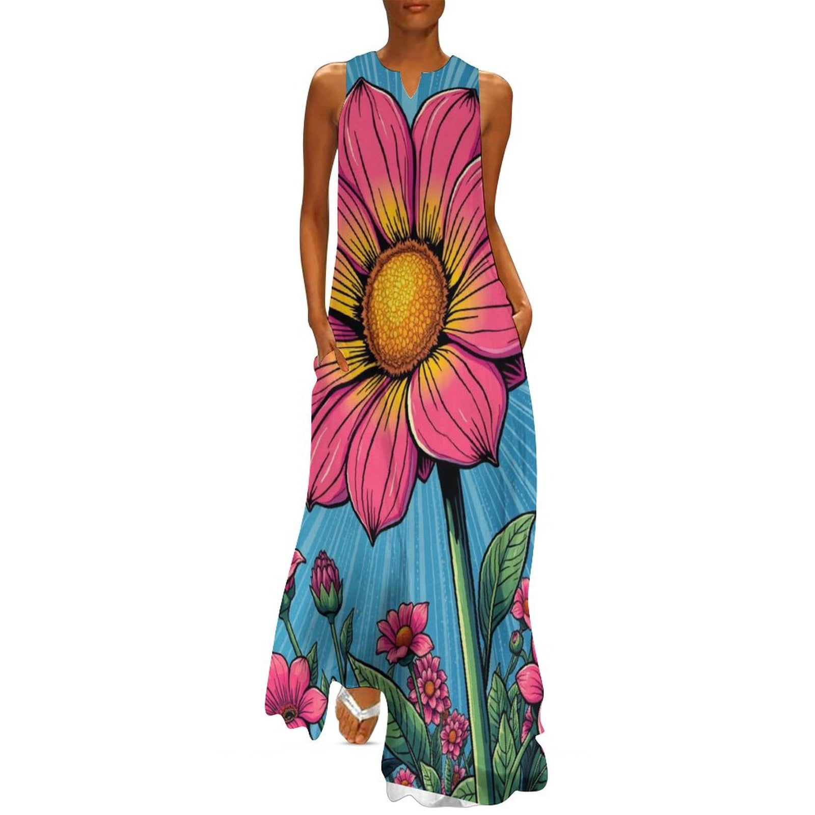 Flower Power 2025 Dress Evening Elegant And Chic Women for Outfits ...