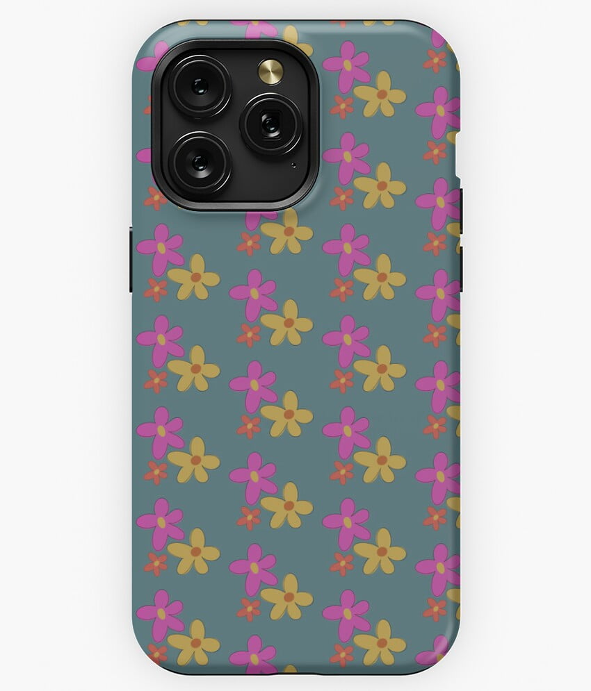 Flower Power Retro 60s 70s Hippie Floral Graphic A11610 Phone Case for ...