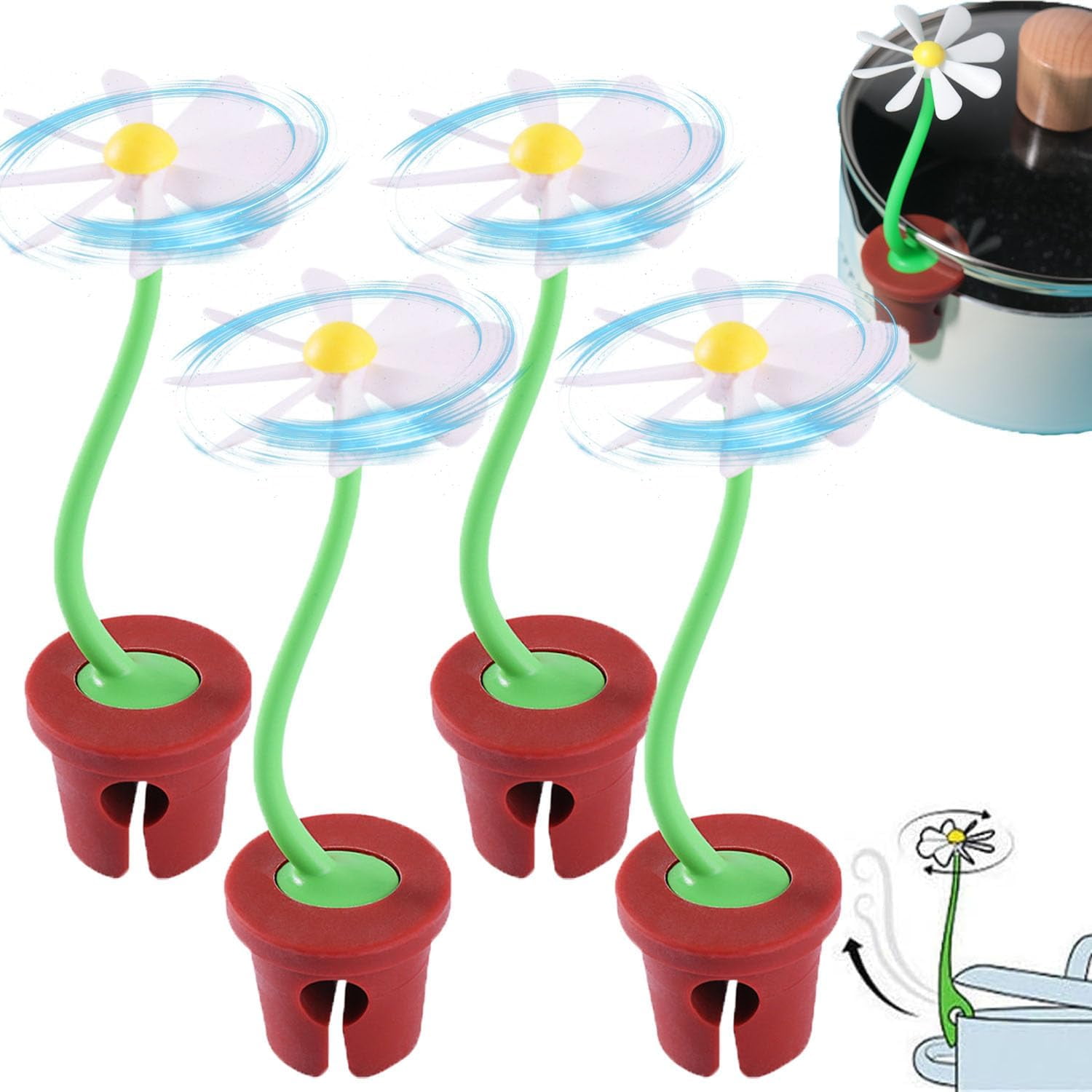 Flower Power Steam Releaser, Flower Steam Releaser, Steamer Flower ...