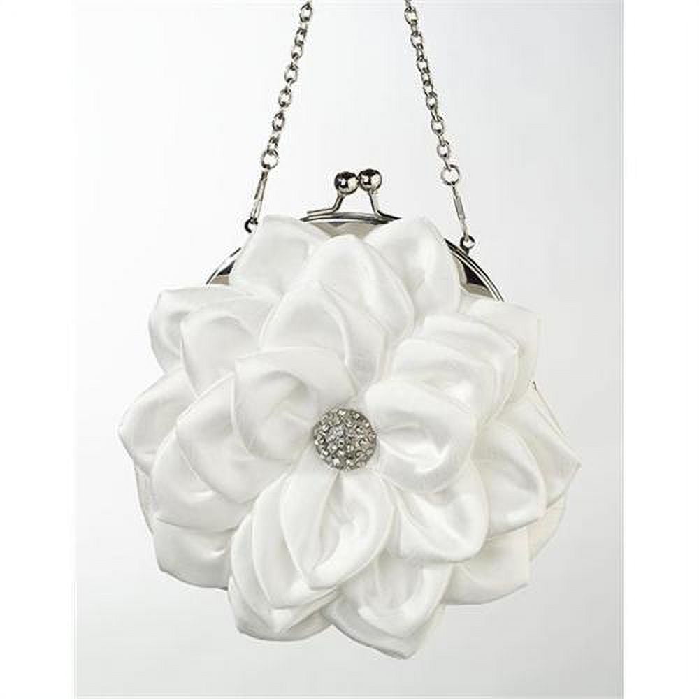 Flower Purse, Creamy White - Walmart.com