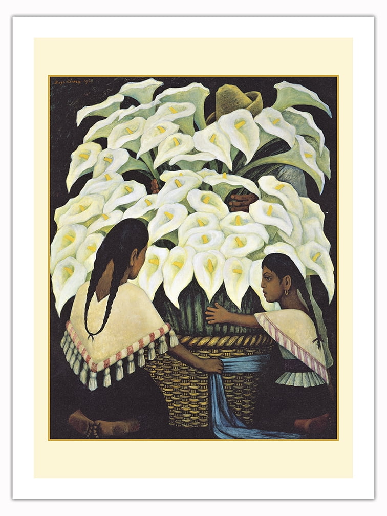 Flower Sellers (Vendedor de Flores) - Calla Lilies - From an Original ...