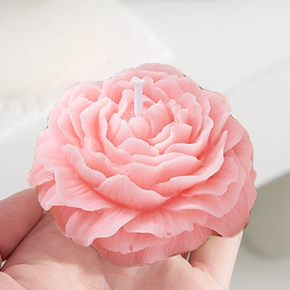 Flower Shape Candles Floral Shaped Aesthetic Candle Scented Candle for ...
