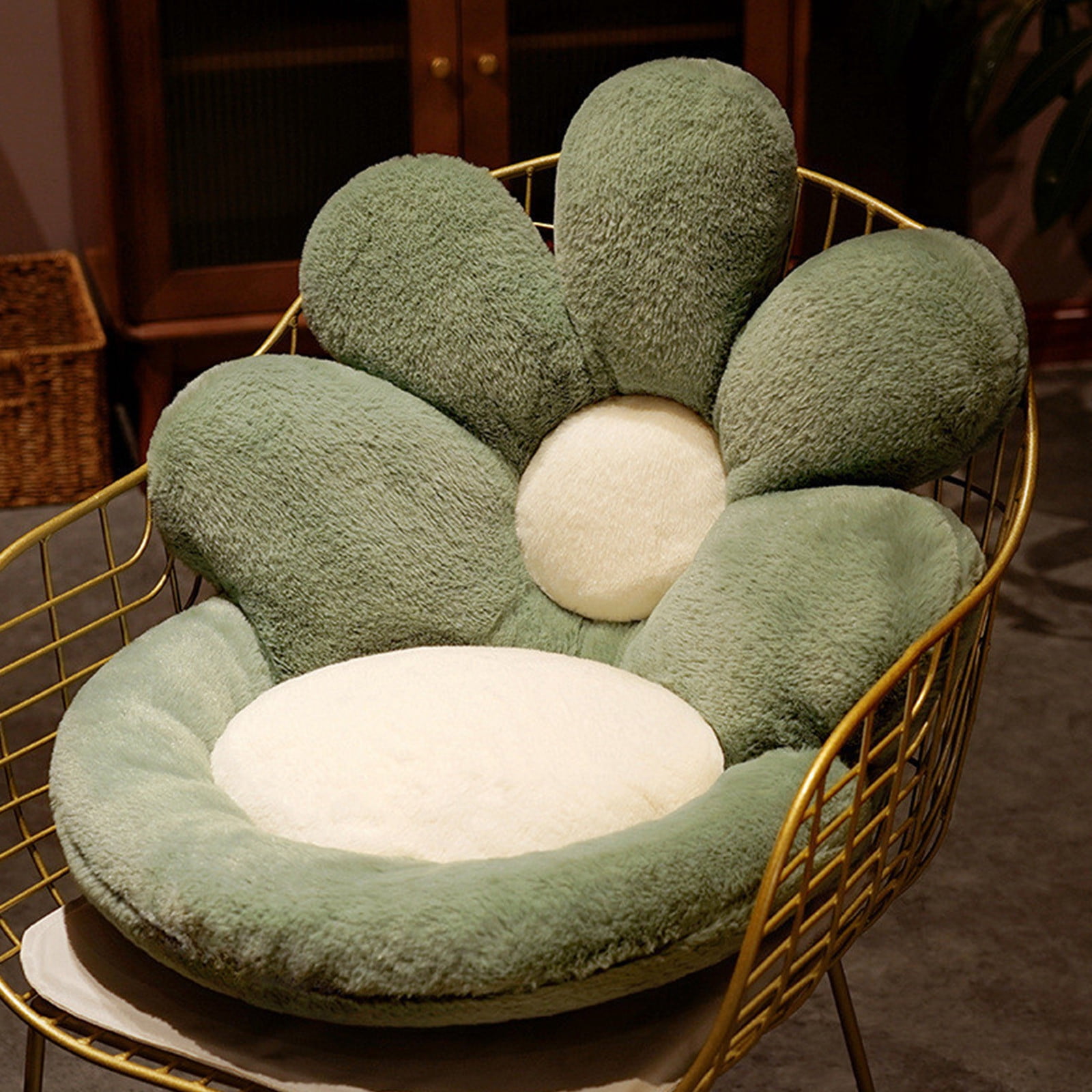 Flower Shape Chair Pillow Cute Seat Cushion Comfy Lazy Sofa Floor ...