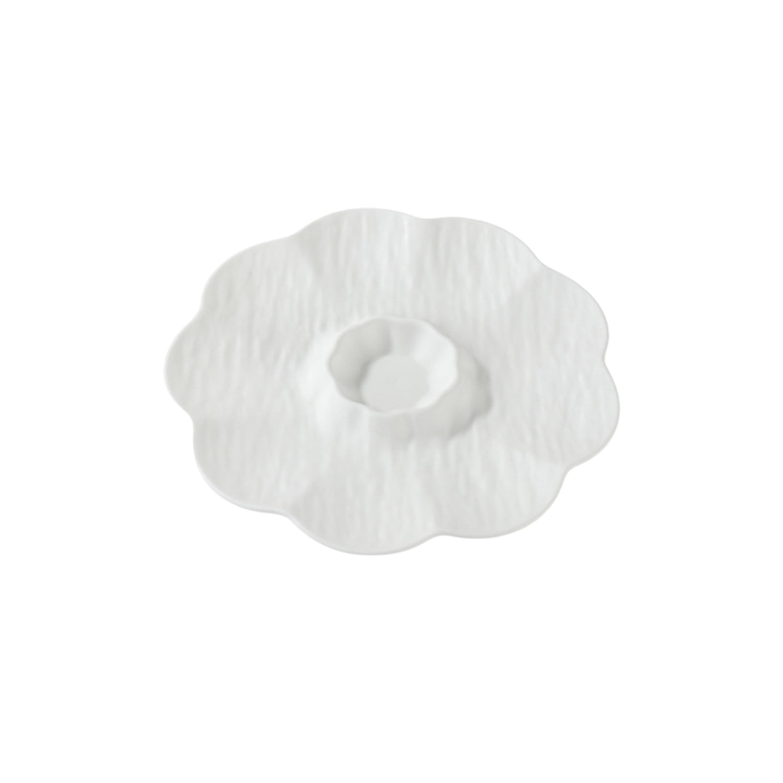 Flower Shape Dumpling Plate, Japanese Style Dipping Plate, Plastic ...