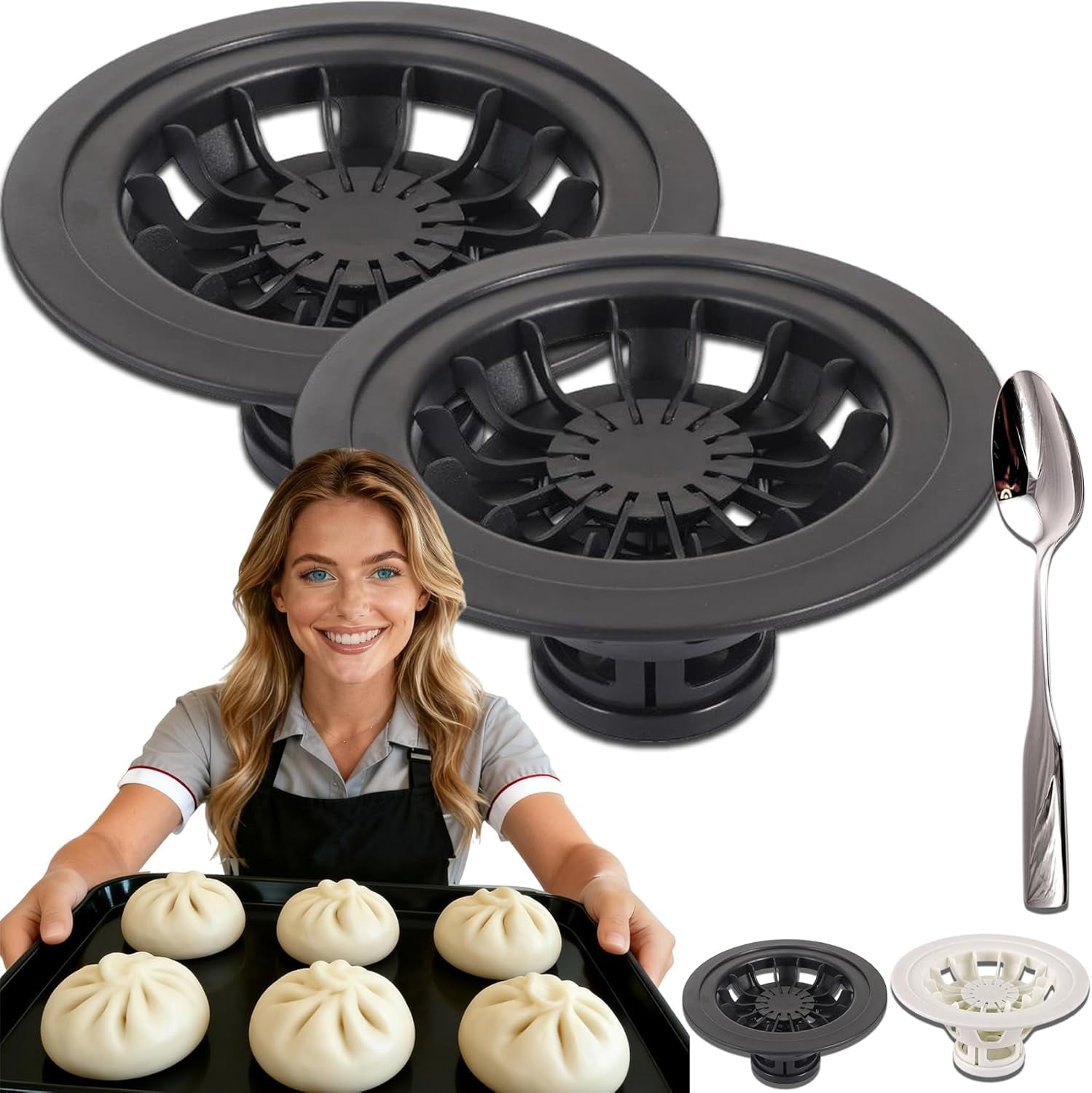 Flower Shaped Bun & Dumpling Machine, Bao Bun Maker, Big Dumpling Bao ...