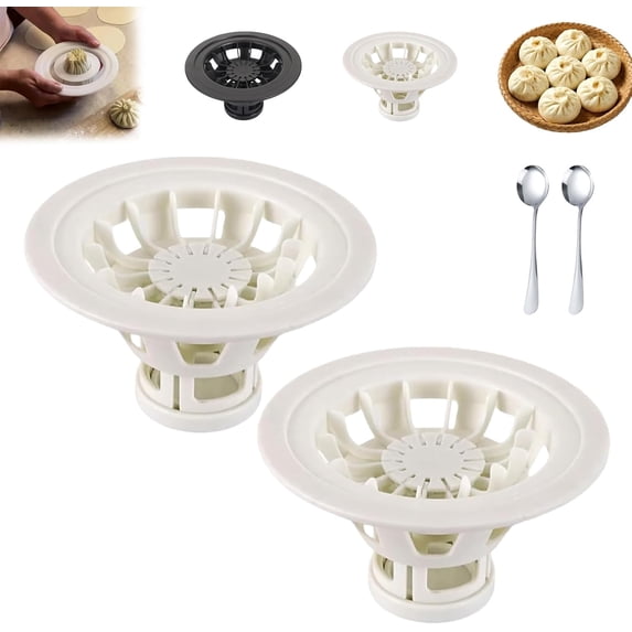 Flower Shaped Bun & Dumpling Machine, Steamed Bun Maker For Homemade ...