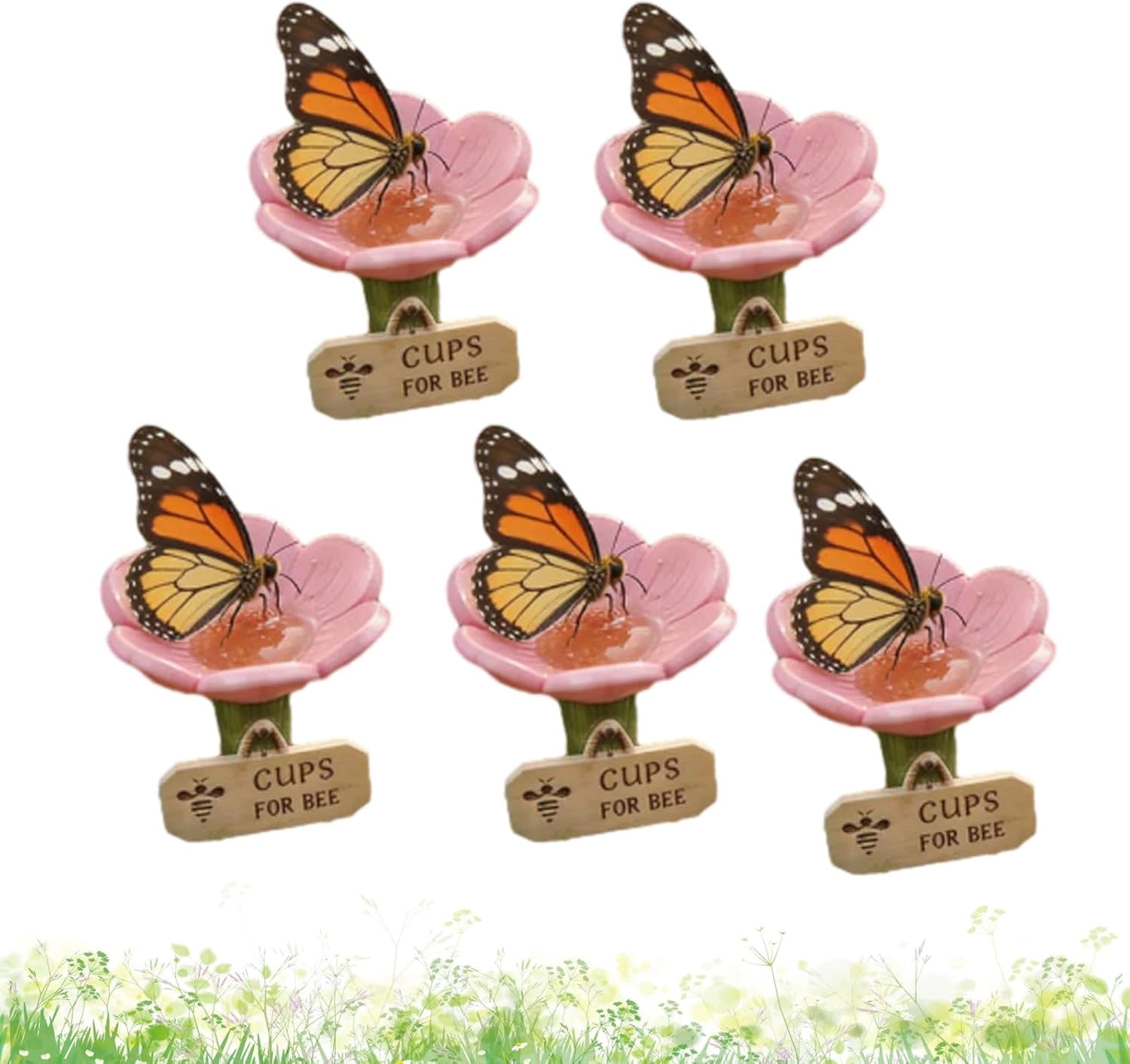 Flower-Shaped Ceramic Bee Watering Station, Bee Watering Stations for ...