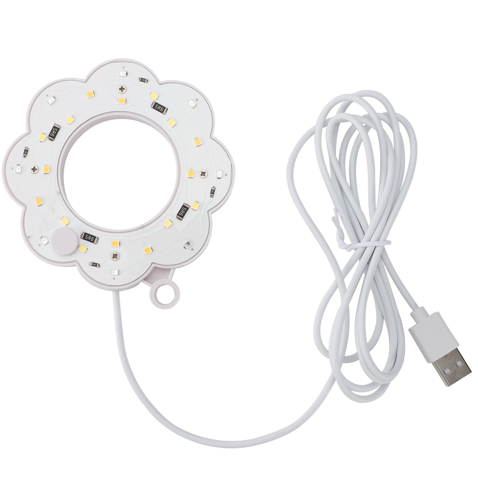 Flower Shaped Plant Growth Light Plant Lamp Greenery Fill Light Plant ...