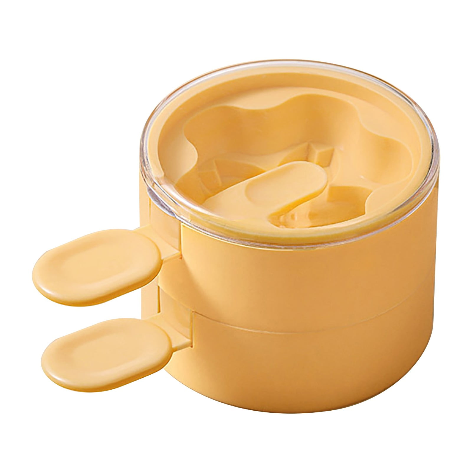 Flower-Shaped Silicone Ice Cream Mold with Lid – BPA-Free, Easy Release ...