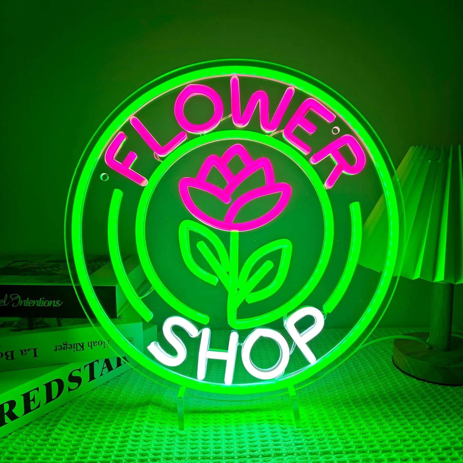 Flower Shop Neon Light Floral Shop Neon Sign Flower Led Light Welcome ...