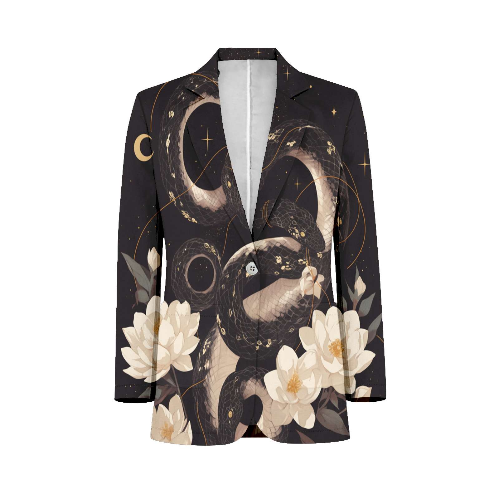 Flower Snake Mens Suits Shawl Collar Slim Fit Suit Mens Groom Jacket ...