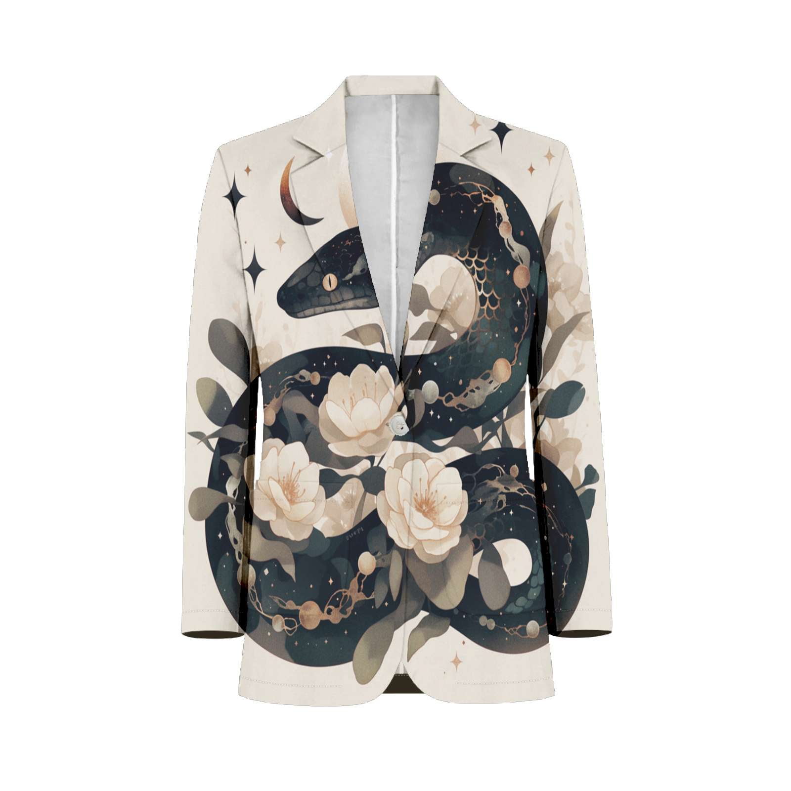 Flower Snake Mens Suits Shawl Collar Slim Fit Suit Mens Groom Jacket ...