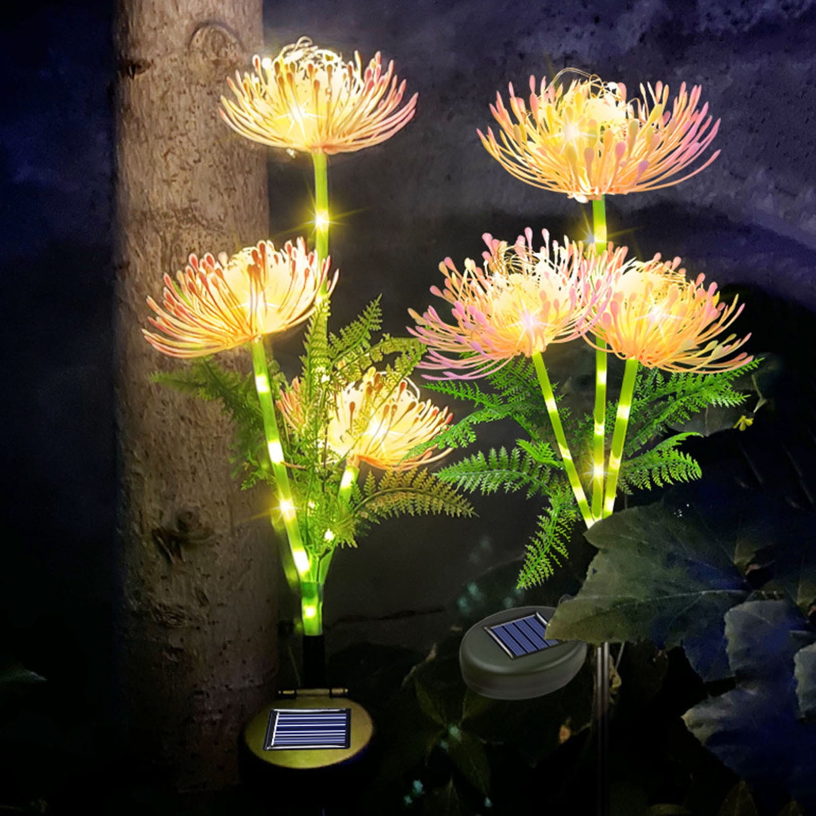 Flower Solar Light Realistic IP65 Waterproof Weather-resistant Outdoor ...