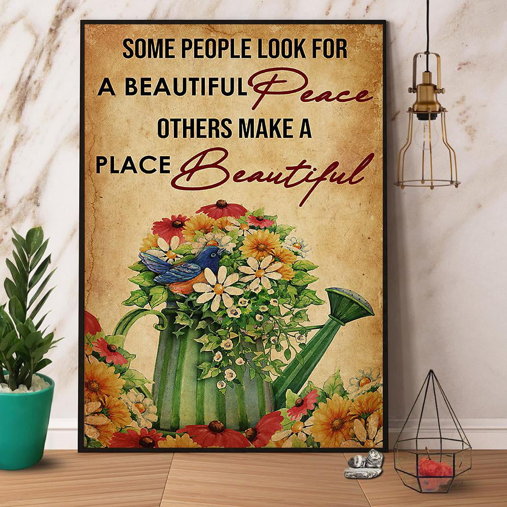 Flower Some People Look For A Beautiful Peace Others Make A Place ...